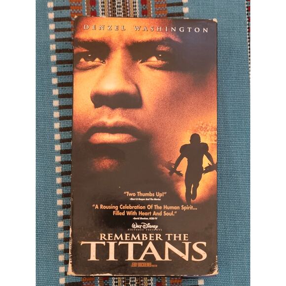 Disney | Media | Remember The Titans Vhs Tape Denzel Washington | Poshmark